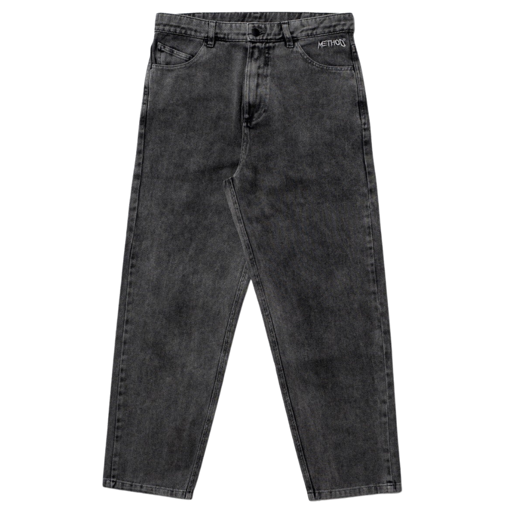 Method Jeans Loose Washed Black – Stoked Boardshop