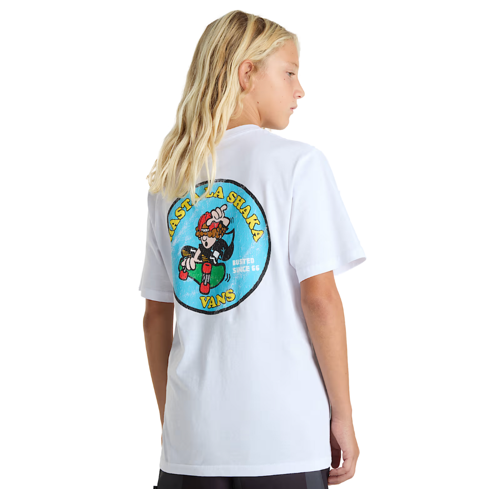 Vans Kids Hasta La Shaka T-shirt White – Stoked Boardshop