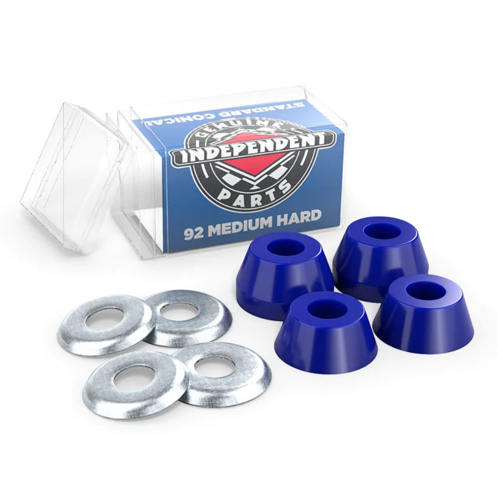 Independent Standard Conical Medium hard 92a blue Bushings – Stoked ...